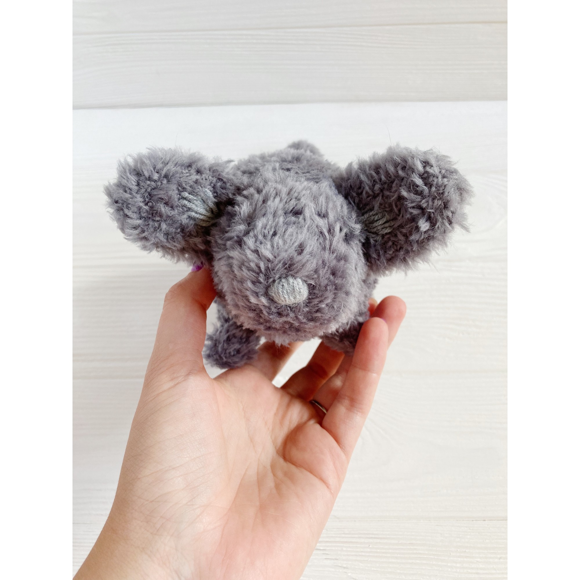Plush chinchilla toy, rodent lovers gift, stuffed personalized animal