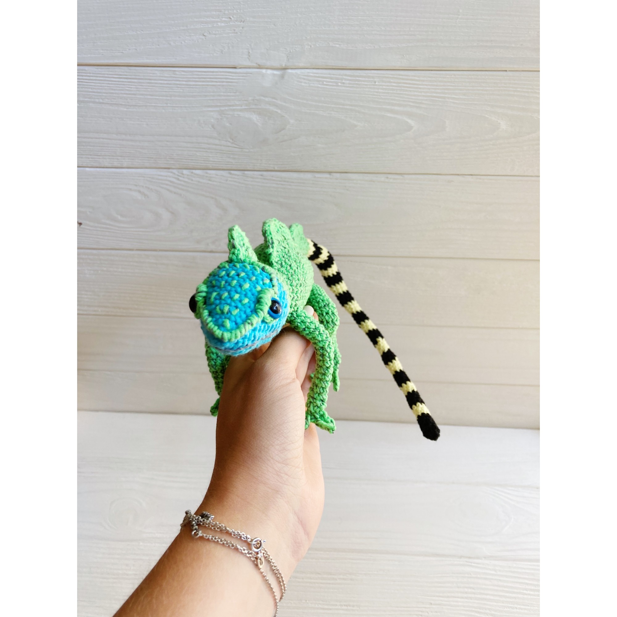 Plush basilisk animal, reptile lovers gift, stuffed personalized toy