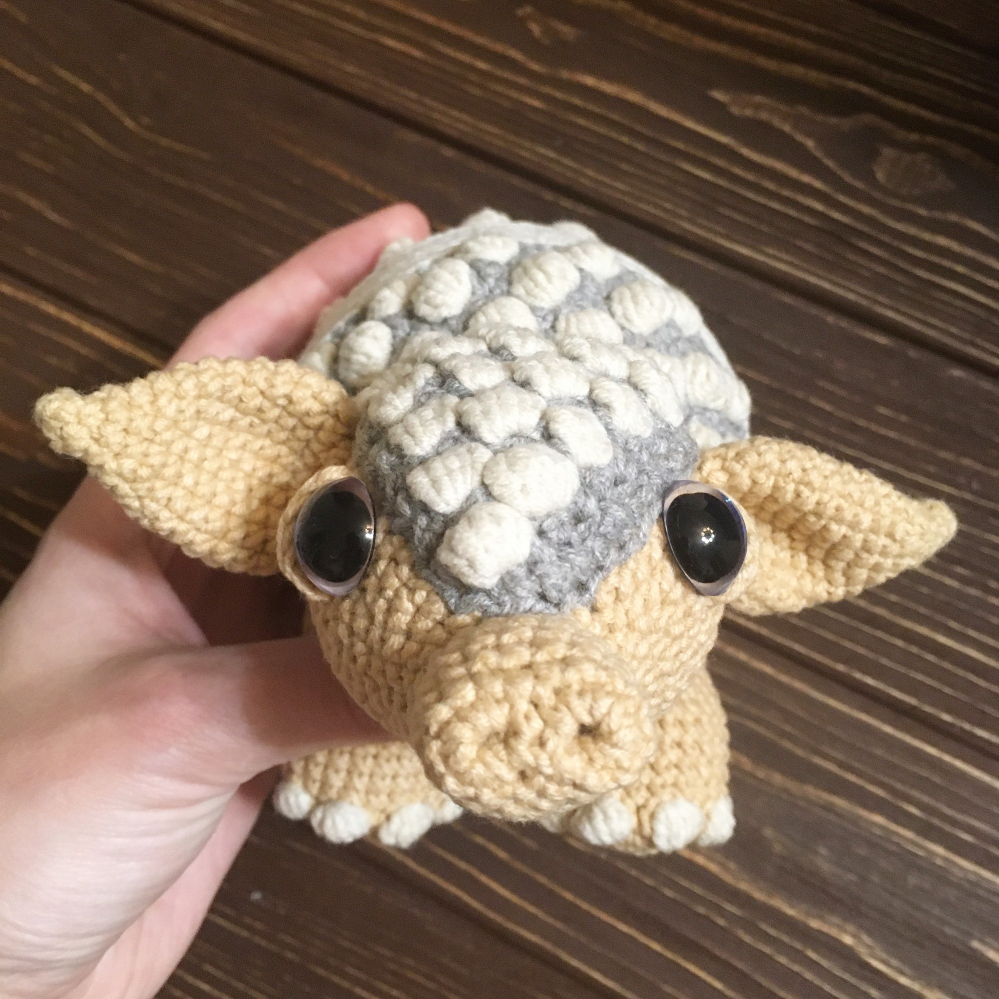 Plush armadillo toy, wild animal lovers gift, stuffed personalized animal