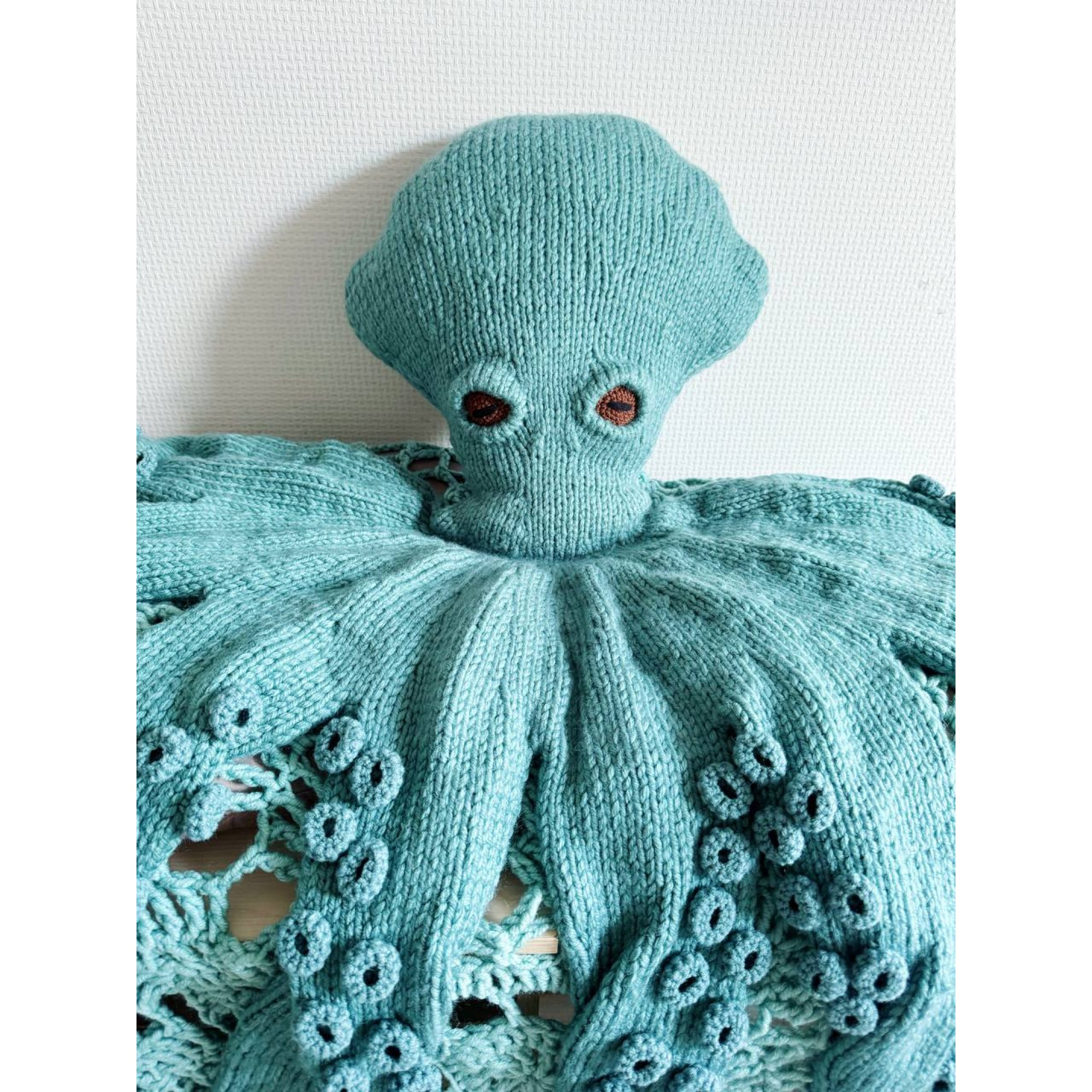 Giant octopus snuggie, large sea animal, ocean themed decor